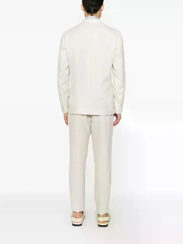 Eleventy Pinstriped Suit