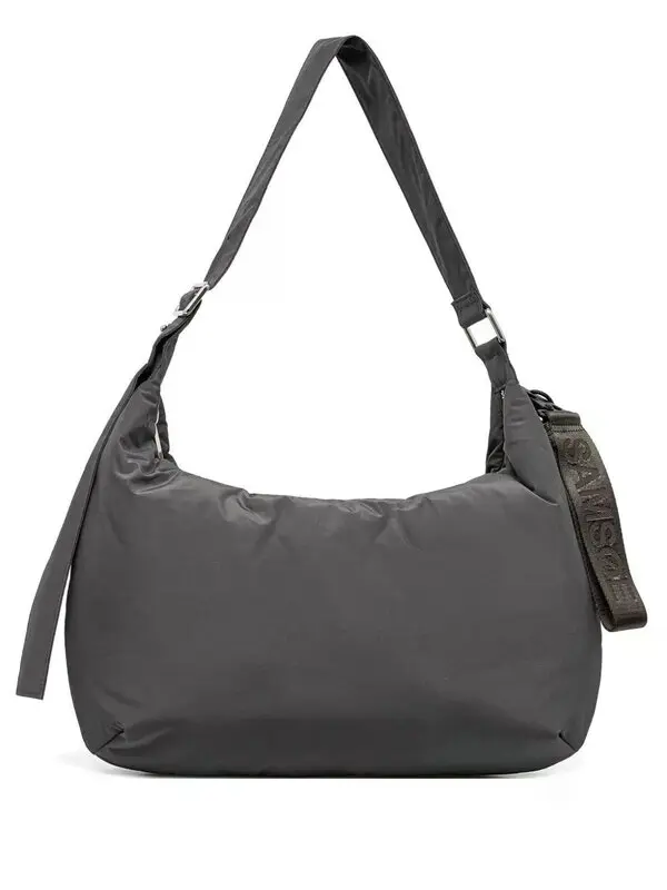 SAMSOE SAMSOE Logo Strap Shoulder Bag - Grey