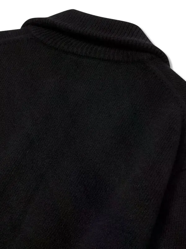 STUDIO TOMBOY High-neck Zip-up Cardigan