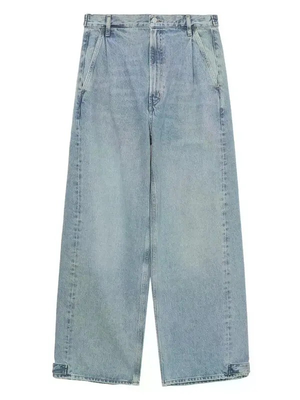 AGOLDE High-waisted Wide-leg Jeans