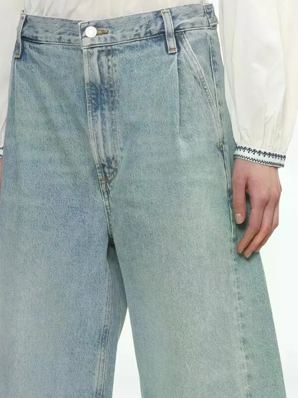 AGOLDE High-waisted Wide-leg Jeans