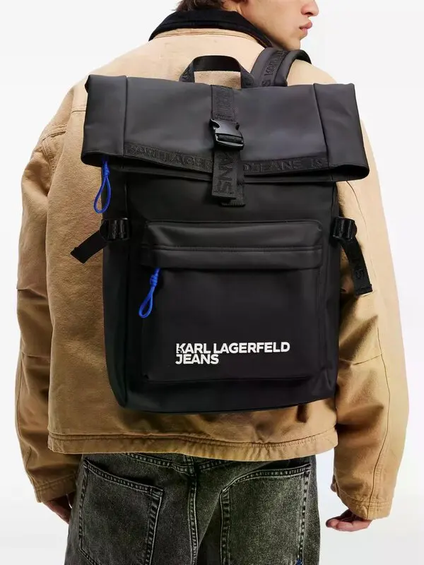 Karl Lagerfeld Roll-top Backpack