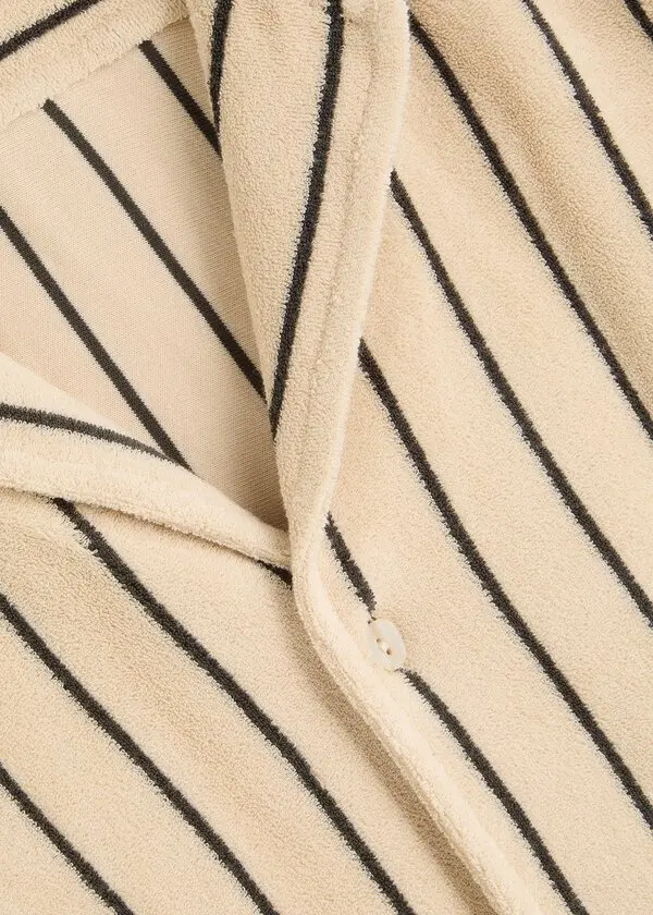 BONGUSTA Striped Terry Shirt