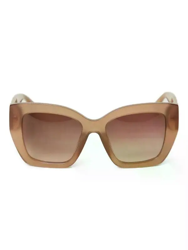 TWINSET Square Frame Sunglasses With Gradient Lenses - Neutrals