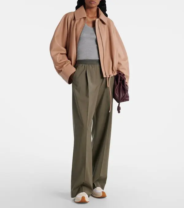 Loewe Balloon Leather Jacket