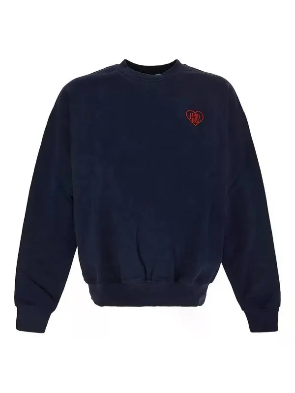 FAMILY FIRST Embroidered Cotton Sweatshirt