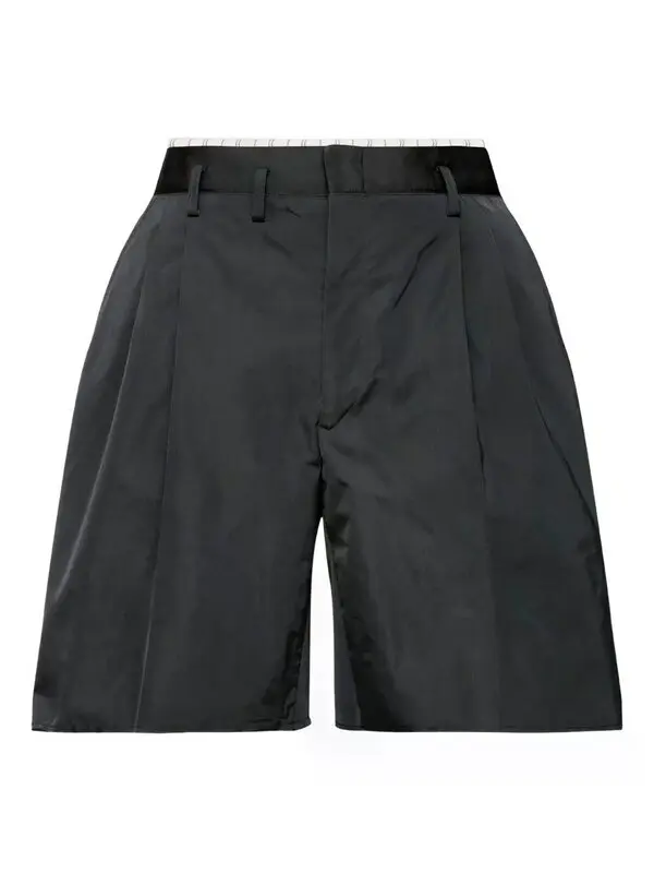 MAISON MARGIELA Tailored Shorts With Dart Detailing - Black