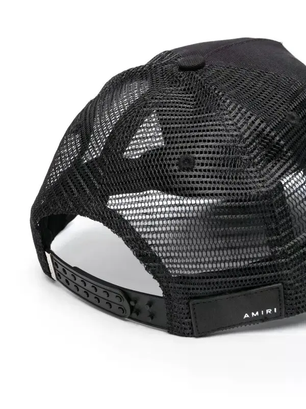 Amiri Logo Embroidered Cotton Cap