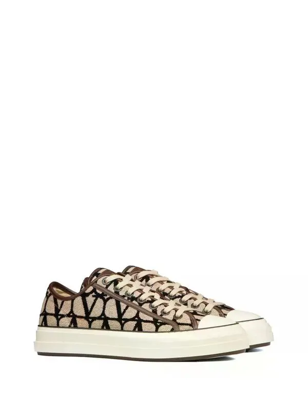 Valentino Garavani Toile Iconographe Low-top Sneakers