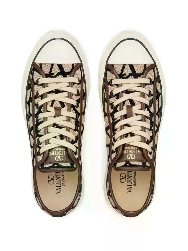 Valentino Garavani Toile Iconographe Low-top Sneakers