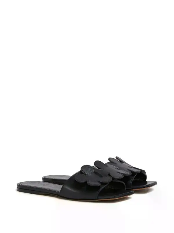 Marni Floral-appliqué Slide Sandals