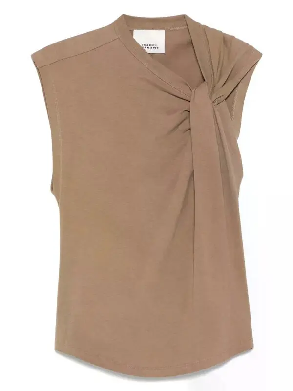 Isabel Marant Étoile Nayda Top - Brown