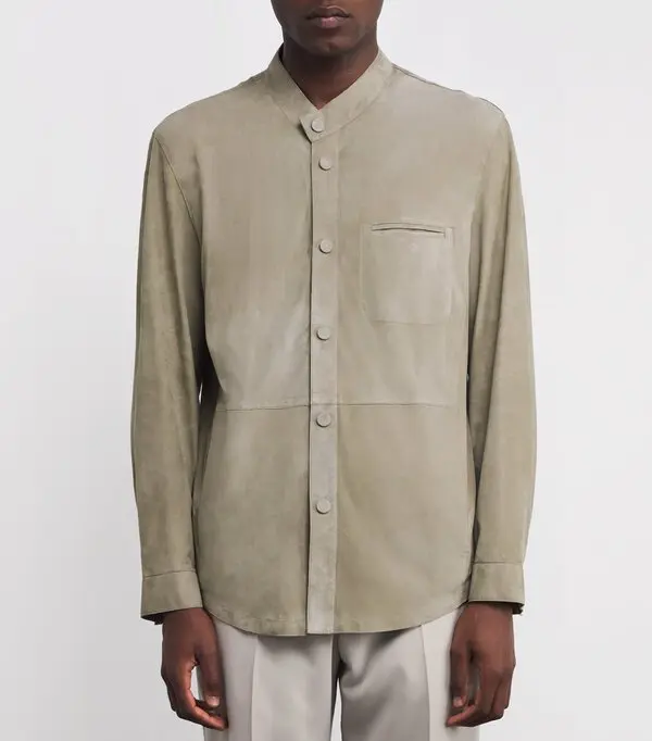 Giorgio Armani Suede Overshirt