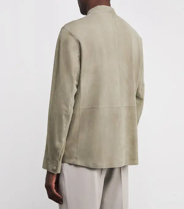 Giorgio Armani Suede Overshirt
