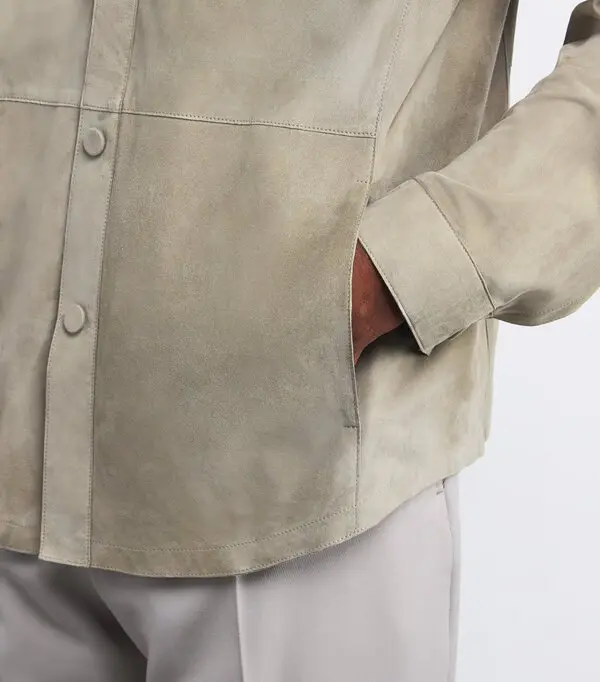 Giorgio Armani Suede Overshirt