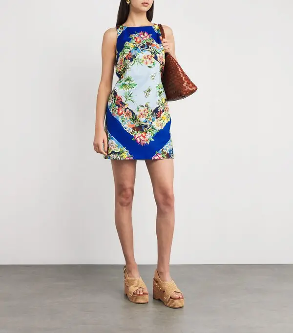 Maje Raffia-effect Wedge Sandals