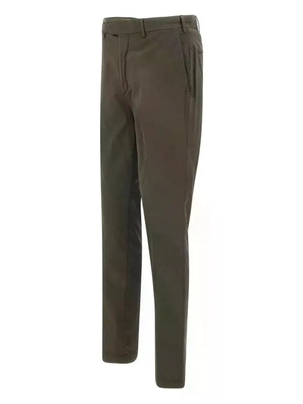 DEVORE INCIPIT Chinos With Belt Loops - Brown
