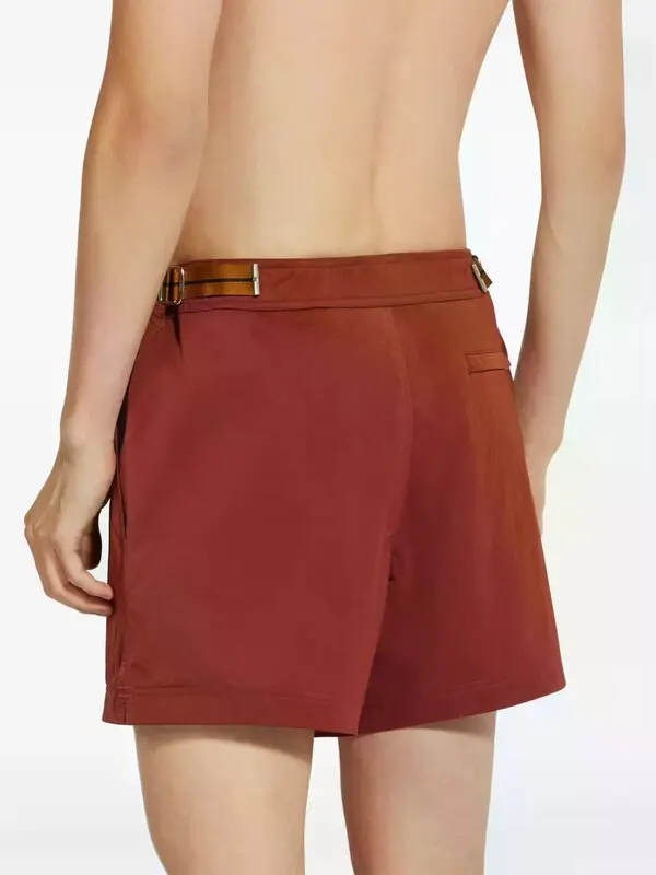 Zegna 232 Road Swim Shorts - Red