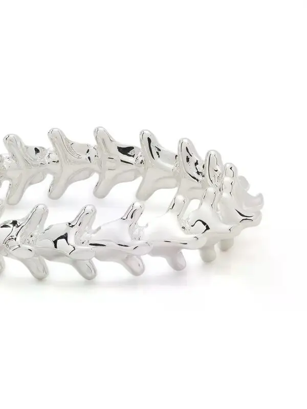 SHAUN LEANE Sterling Serpent Trace Band Ring - Silver