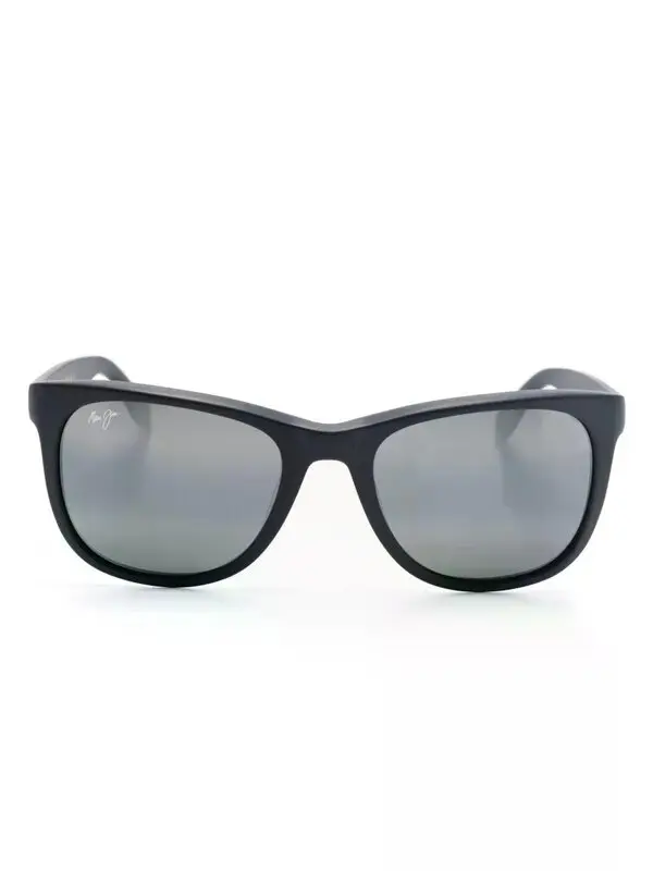 Maui Jim Square Frame Sunglasses - Black