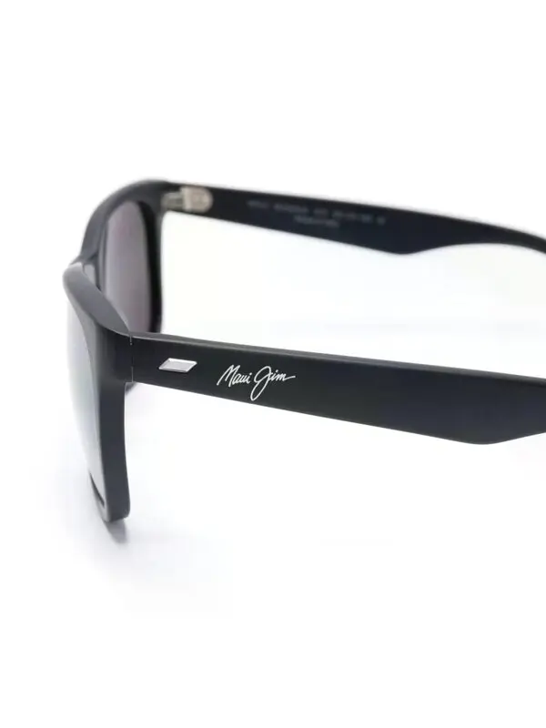 Maui Jim Square Frame Sunglasses - Black