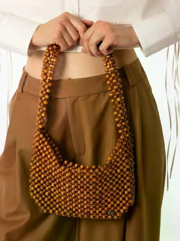 0711 TBILISI Julia Shoulder Bag - Brown