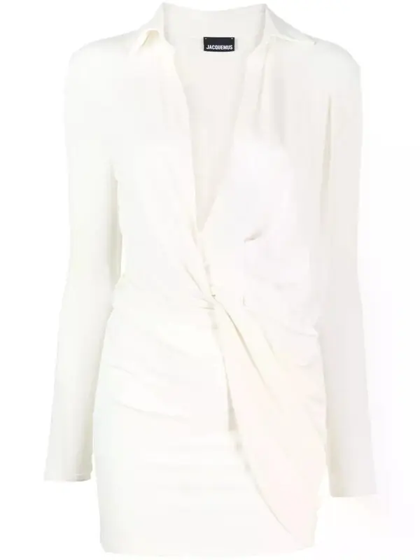 Jacquemus La Robe Bahia Jersey Minidress