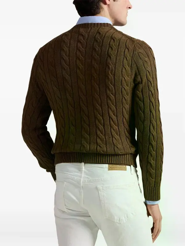 Polo Ralph Lauren Cable-knit Sweater - Brown