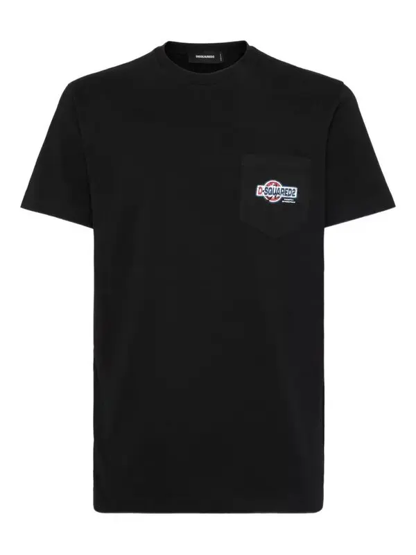 Dsquared2 Logo-print T-shirt - Black