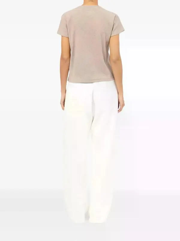 MAISON MARGIELA Numbers Print T-shirt - Neutrals