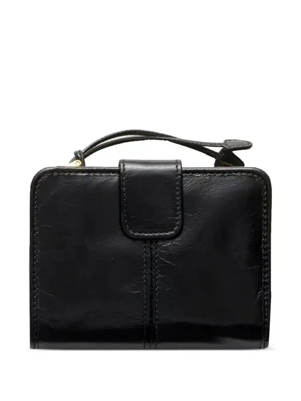 Prada Small Leather Wallet - Black