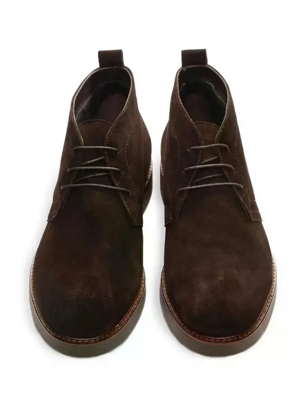 POCHE PARIS Suede Desert Boots