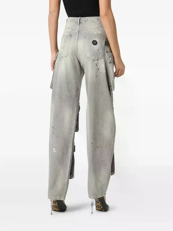 Philipp Plein Cargo Pocket Jeans