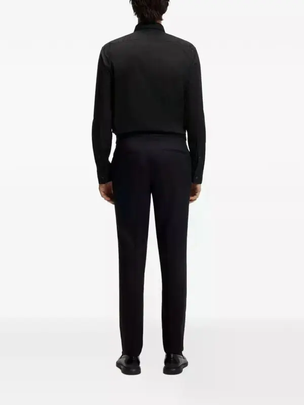 Hugo Logo Patch Slim Fit Shirt
