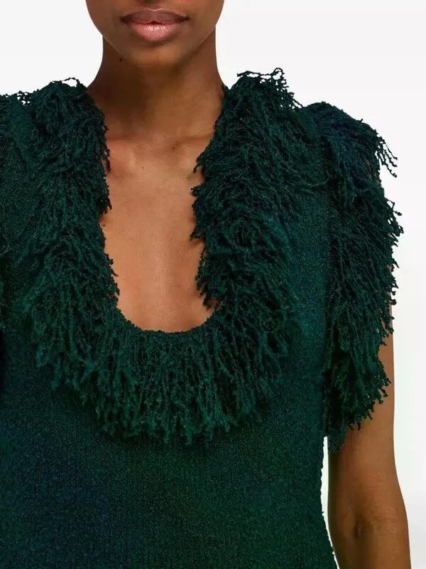 FERRAGAMO Fringe-detail Mini Dress