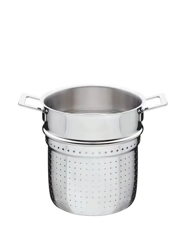 ALESSI Pots&pans Stainless Steel Pasta Set - Silver