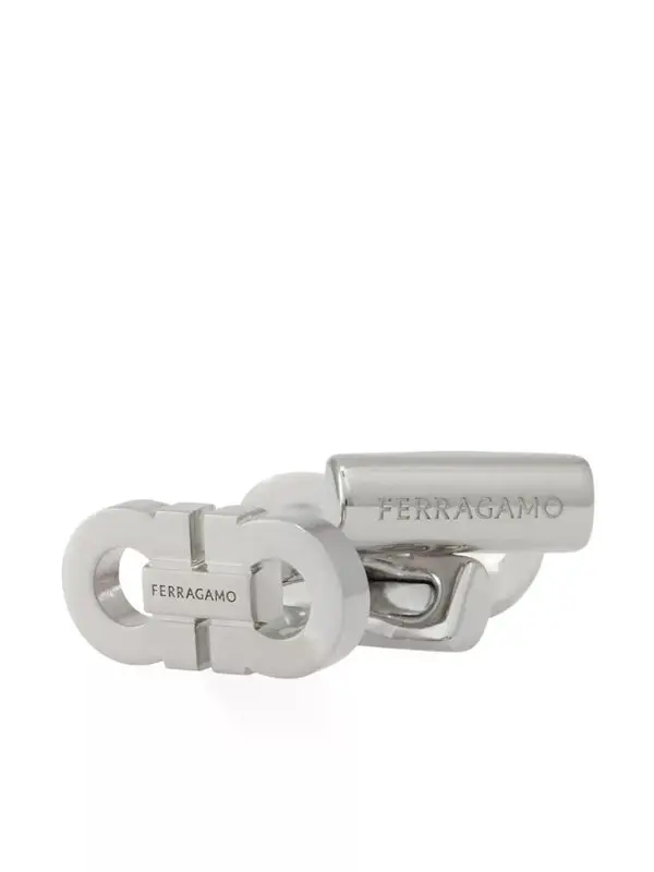 FERRAGAMO Double Gancini Cufflinks