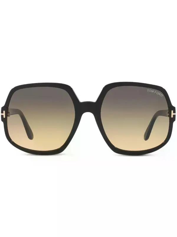 TOM FORD Square Frame Sunglasses - Black