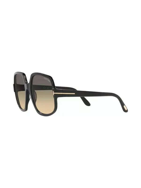 TOM FORD Square Frame Sunglasses - Black