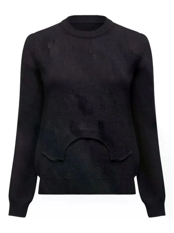 MAISON MARGIELA Wool Round Neck Sweater