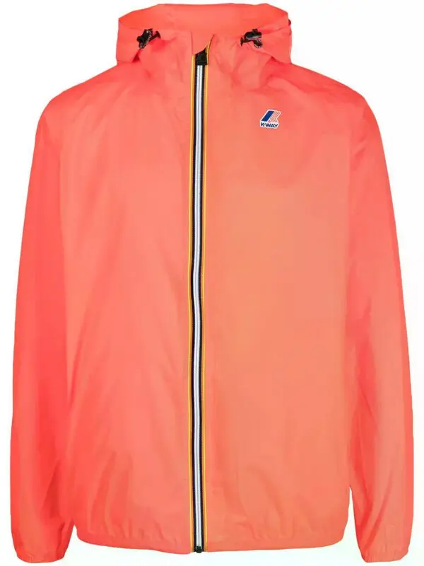 K-WAY Logo-print Jacket - Red