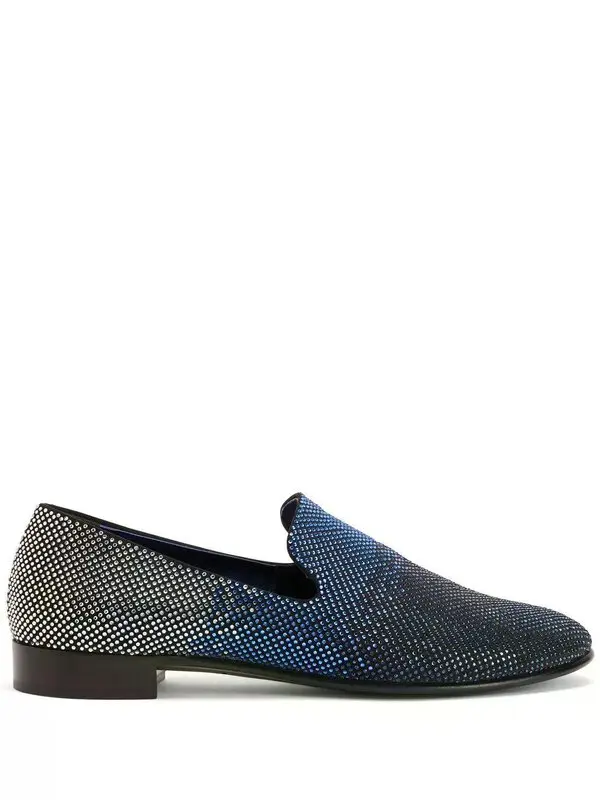 GIUSEPPE ZANOTTI Lewis Embellished Loafers