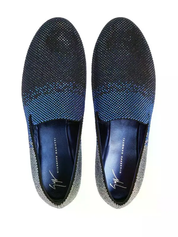 GIUSEPPE ZANOTTI Lewis Embellished Loafers
