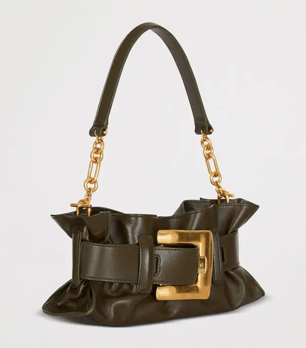 Balmain Mini Leather Anthem Shoulder Bag