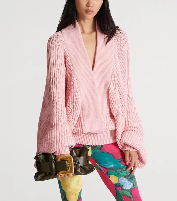 Balmain Mini Leather Anthem Shoulder Bag