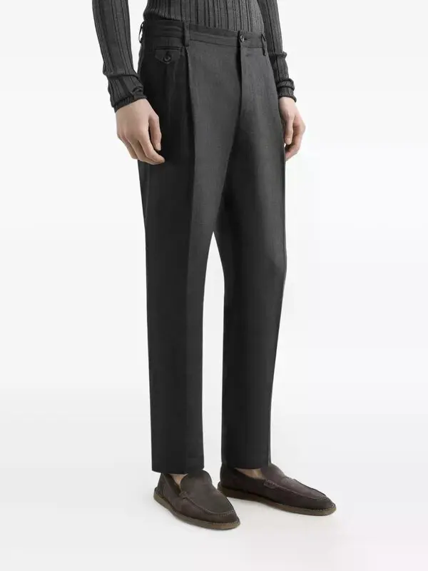 Dolce & Gabbana Linen Tapered Trousers