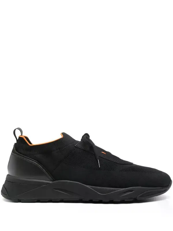 Santoni Stretch Knit Sneakers