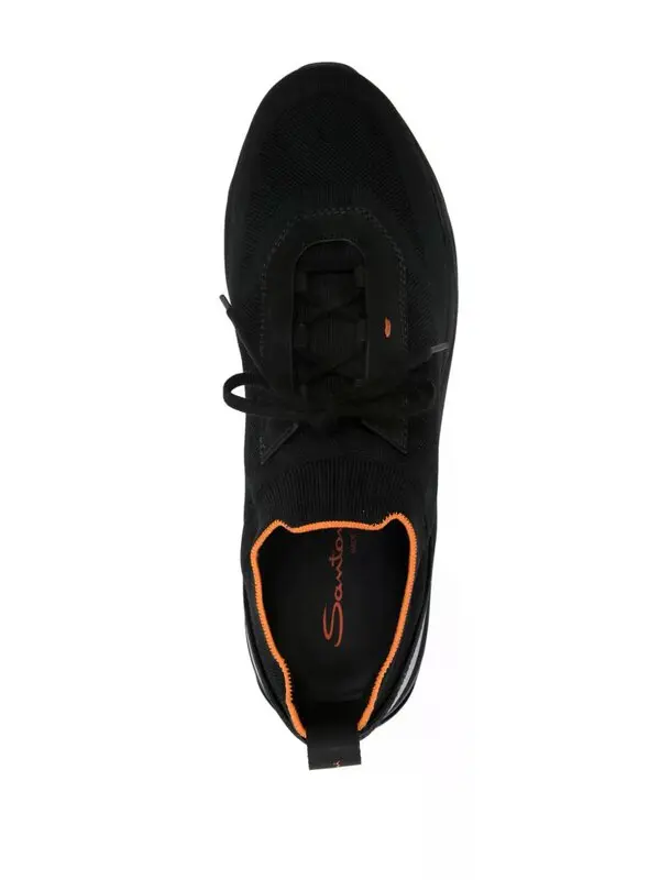 Santoni Stretch Knit Sneakers