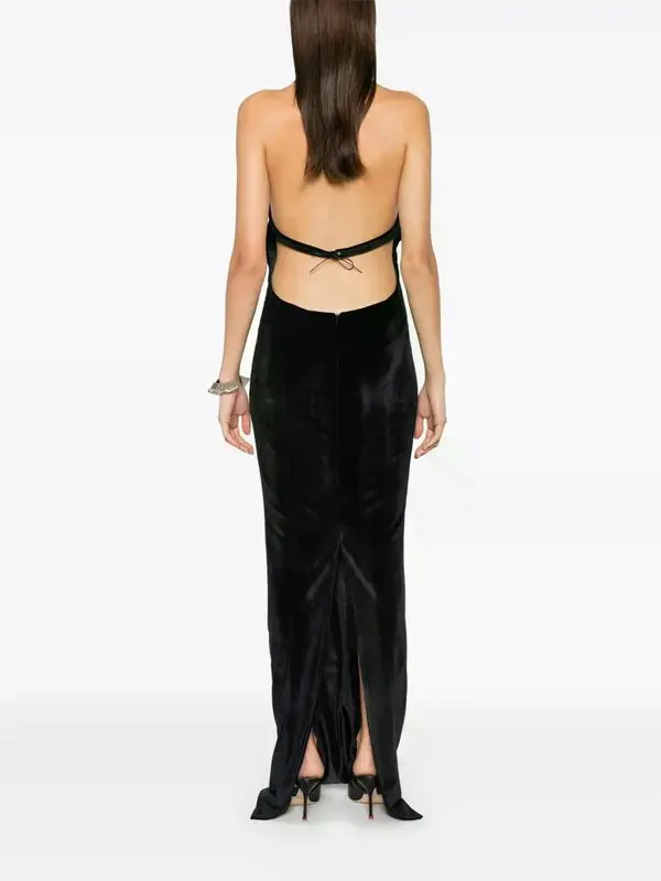 LUDOVIC DE SAINT SERNIN Velvet Grace Maxi Dress