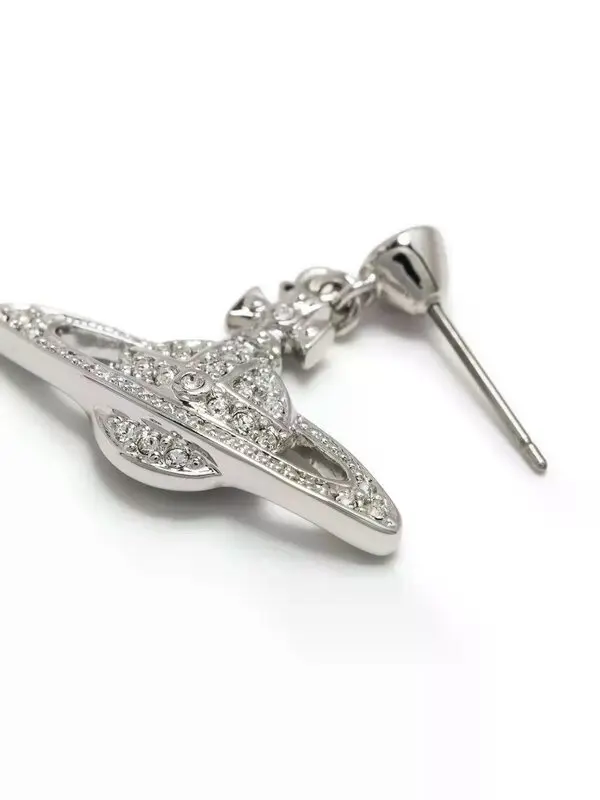 VIVIENNE WESTWOOD Crystal Orb Earrings
